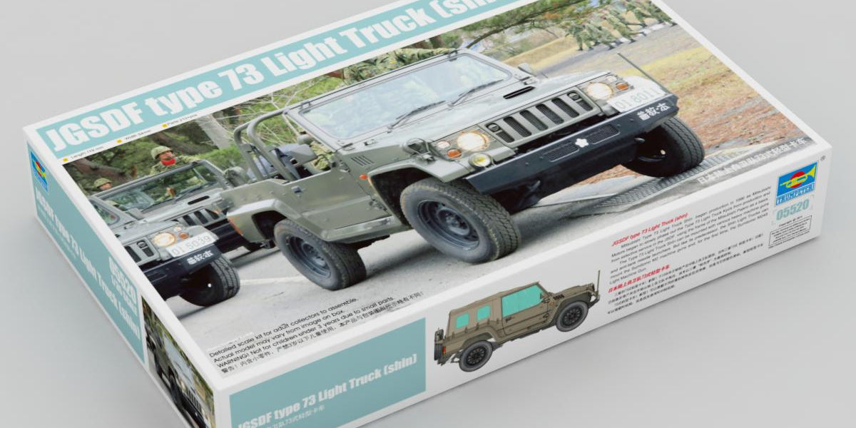 Trumpeter Scale Models 5520 1/35 JGSDF Type 73 Light Truck (shin) Mode ...