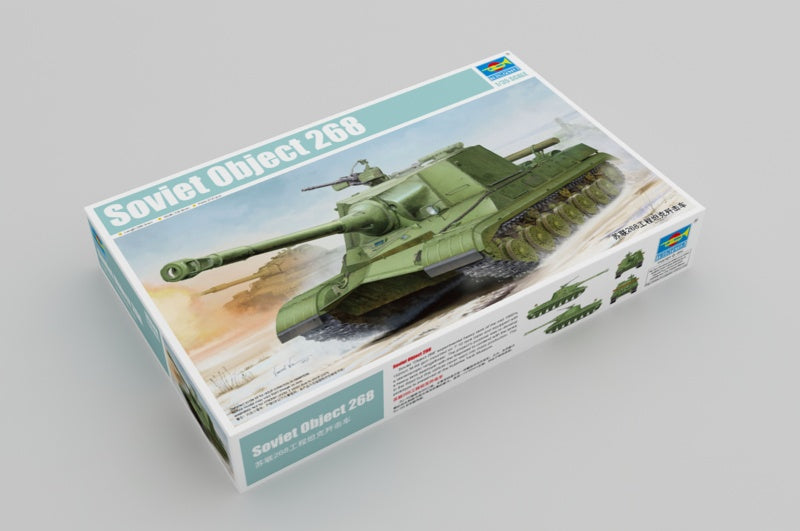 Trumpeter Scale Models 5544 1/35 Soviet Object 268 Tank Model Kit ...