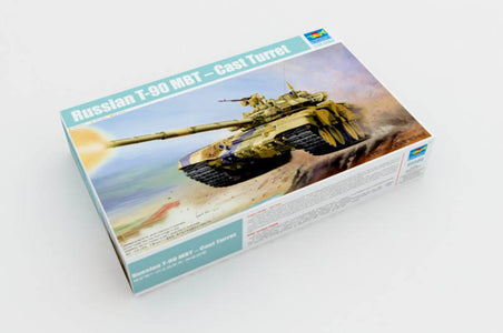 Trumpeter Scale Models 5560 1/35 Russian T-90 MBT Cast Turret Model Ta ...