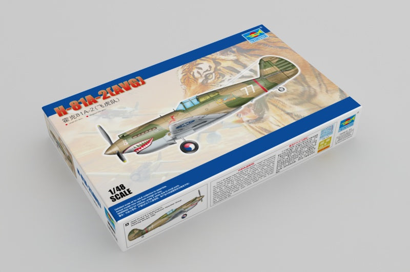 Trumpeter Scale Models 5807 1/48 H-81A-2 (AVG) P-40 Variant Aircraft M ...