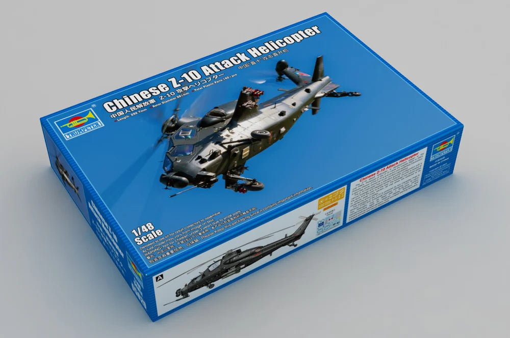 Trumpeter Scale Models 5820 1/48 Chinese Z10 Attack Helicopter Model K ...