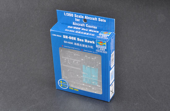 Trumpeter Scale Models 6254 1/350 SH-60K Seahawk Helicopter Set Model ...