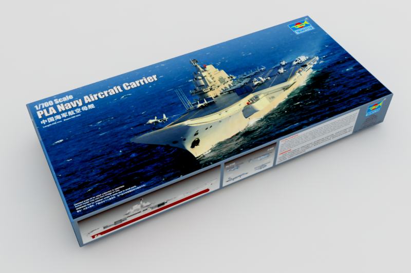 Trumpeter Scale Models 6703 1/700 PLA Chinese Aircraft Carrier Model K ...