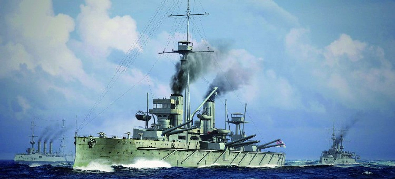 Trumpeter Scale Models 6705 1/700 HMS Dreadnought British Battleship 1 ...