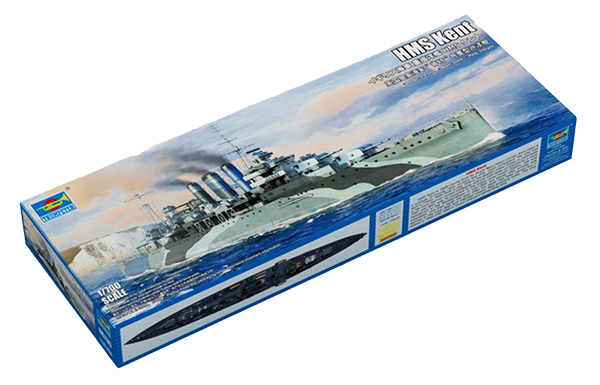 Trumpeter Scale Models 6735 1/700 HMS Kent British Heavy Cruiser Model ...