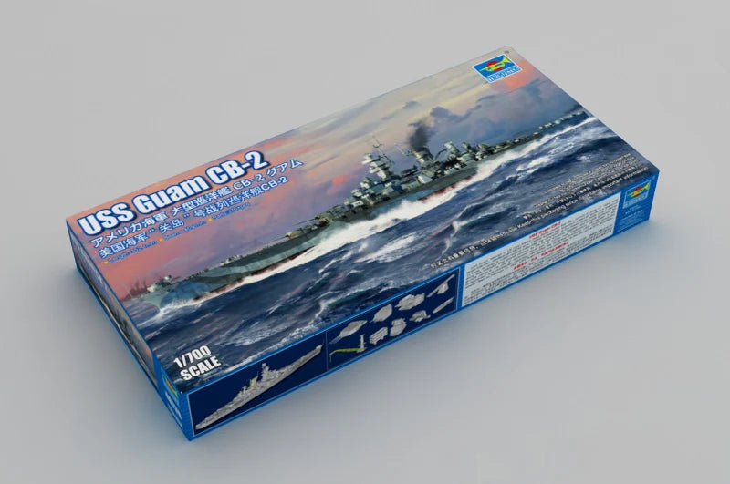 Trumpeter Scale Models 6739 1/700 USS Guam CB2 Battlecruiser Model Kit ...