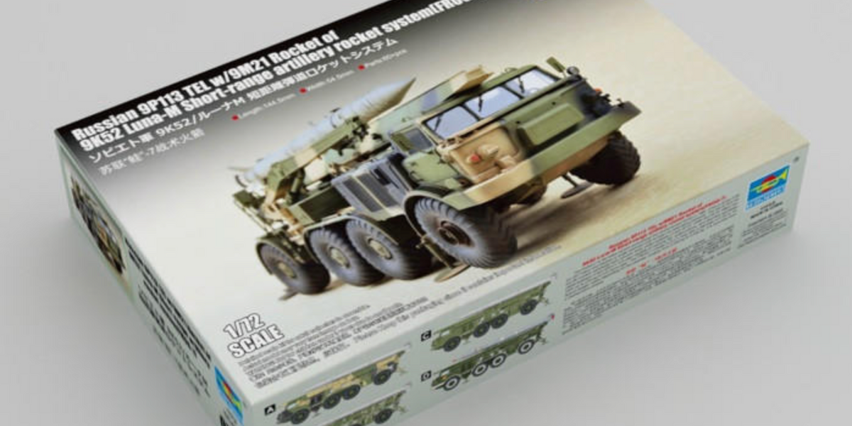 Trumpeter Scale Models 7179 1/72 Russian 9P113 TEL Launcher with 9M21 ...