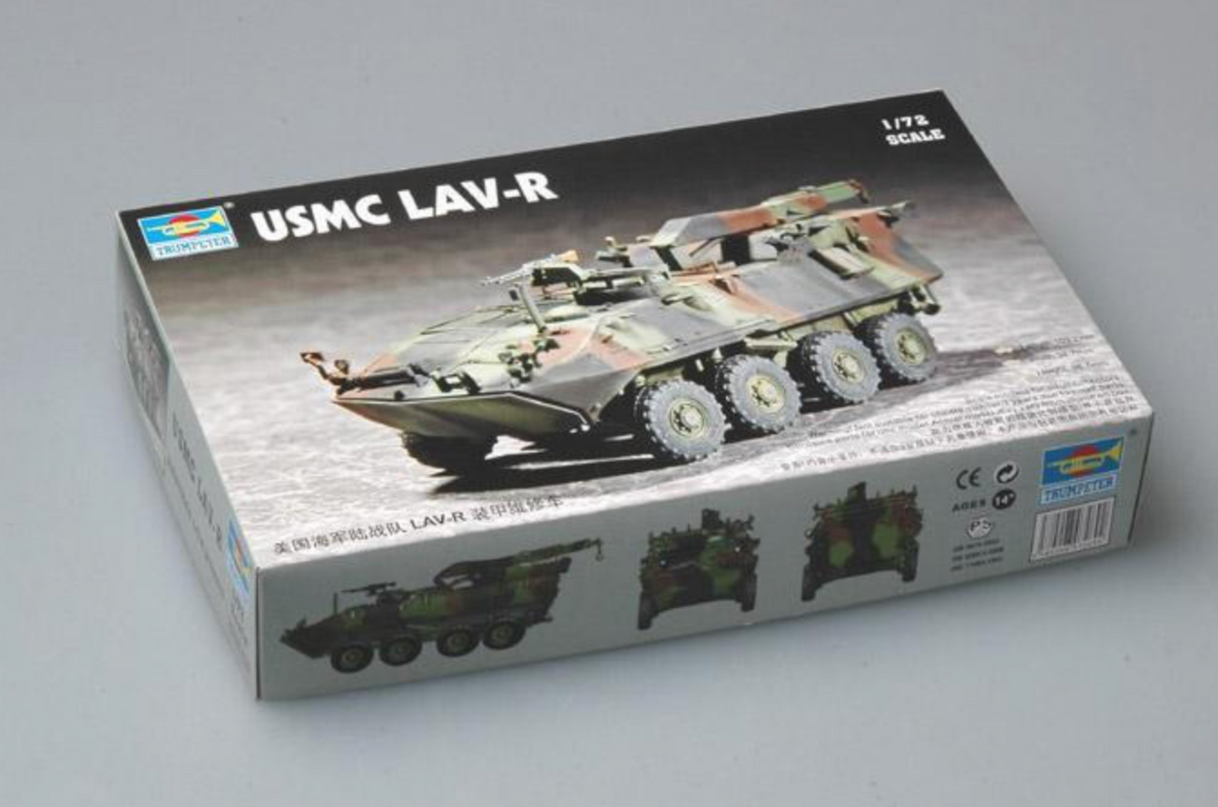 Trumpeter Scale Models 7269 1/72 USMC Lav-R Model Kit — White Rose Hobbies