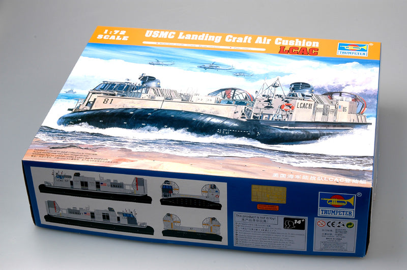 Trumpeter Scale Models 7302 1/72 USMC Landing Craft Model Kit — White ...