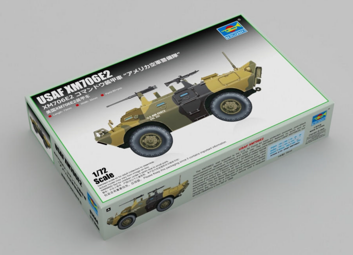 Trumpeter Scale Models 7444 1/72 USAF XM706E2 Armored Car Model Kit ...