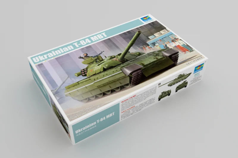 Trumpeter Scale Models 9511 1/35 Ukrainian T-84 Tank Model Kit — White ...