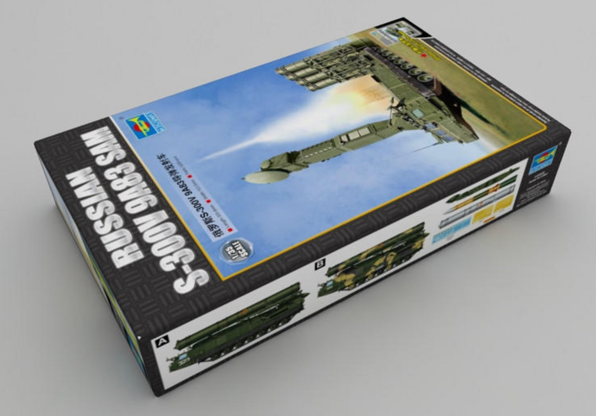 Trumpeter Scale Models 9519 1/35 Russian S300V 9A83 (SAM) Model Kit ...