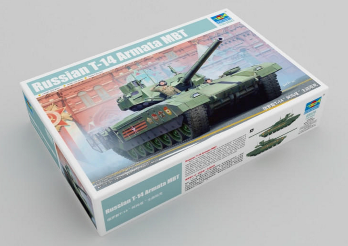 Trumpeter Scale Models 9528 1/35 Russian T14 Armata Tank Model Kit ...