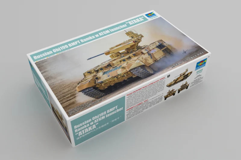 Trumpeter Scale Models 9565 1/35 Russian Object 199 BMPT Ramka with AT ...