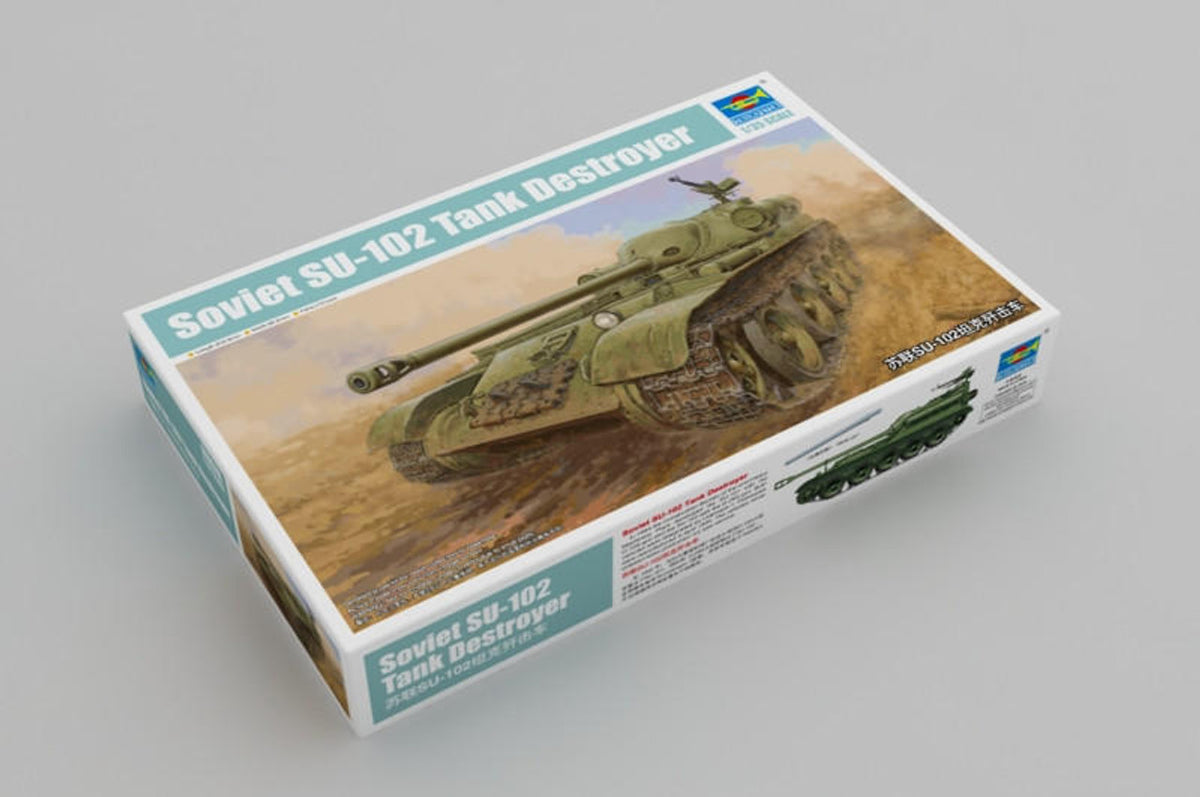 Trumpeter Scale Models 9570 1/35 Soviet SU-102 SPA Model Kit — White ...