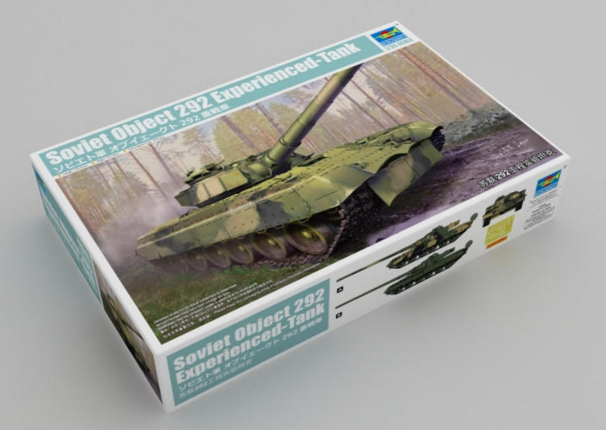 Trumpeter Scale Models 9583 1/35 Soviet Object 292 Tank Model Kit ...