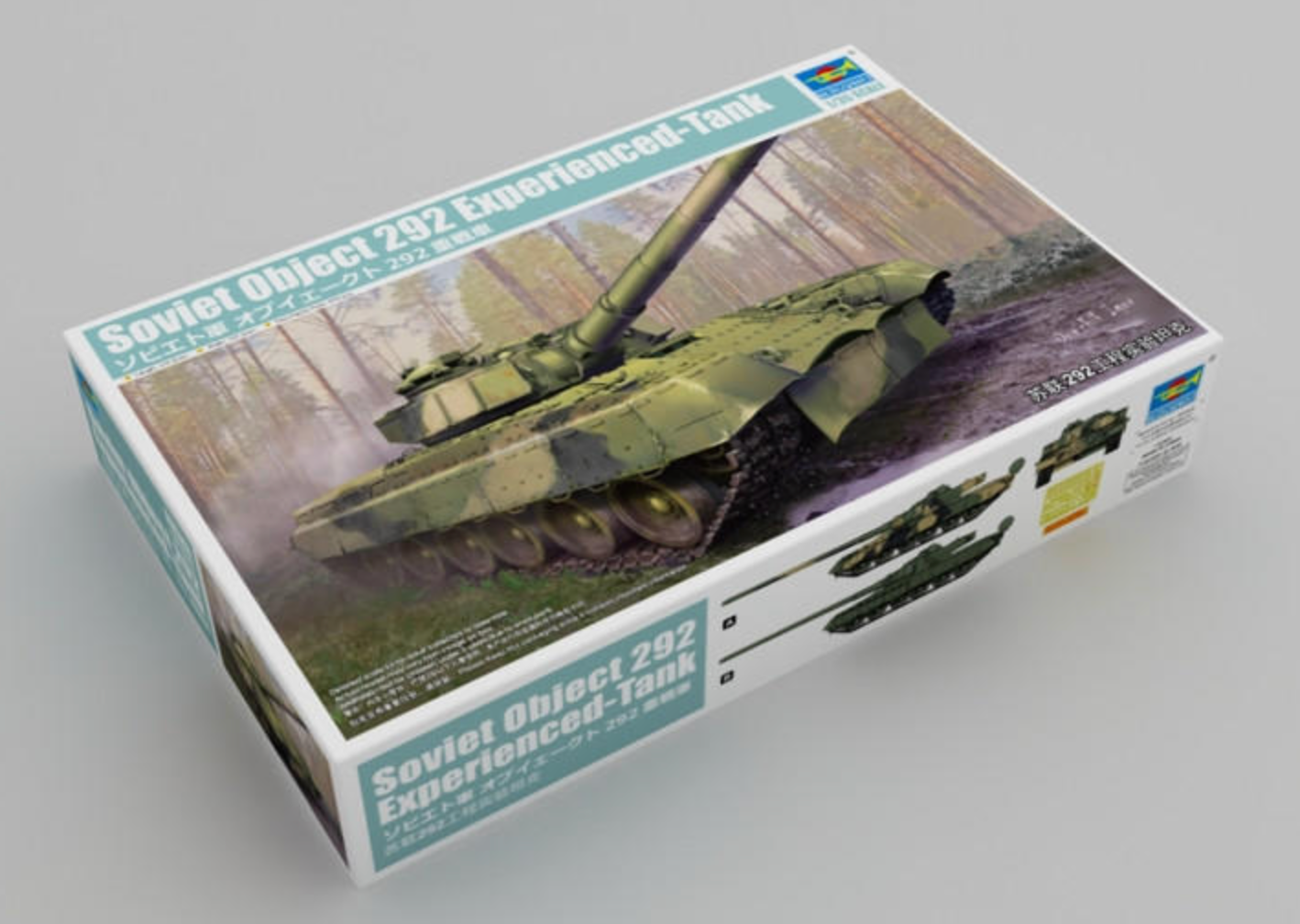Trumpeter Scale Models 9583 1/35 Soviet Object 292 Tank Model Kit ...