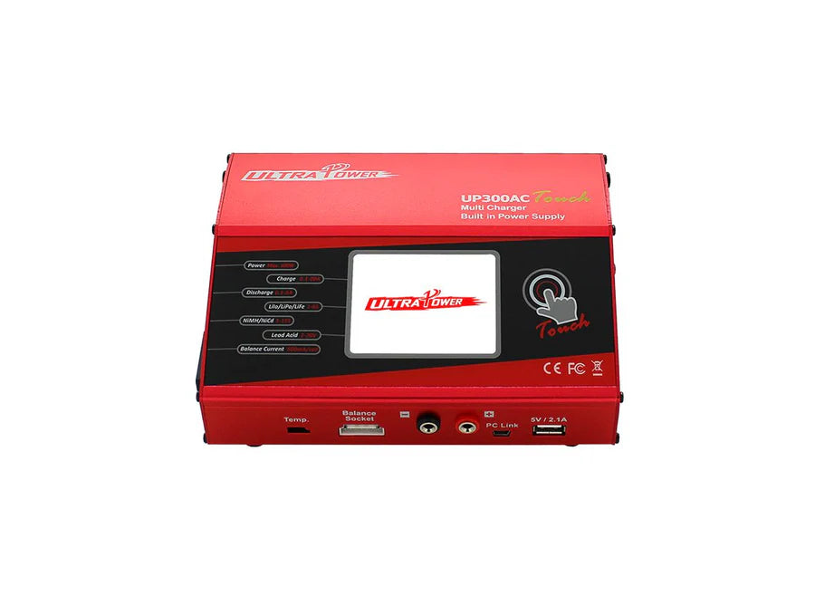 Ultra Power UP300AC Touch 300W Multi- Chemistry AC/DC Battery Charger ...