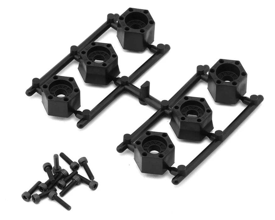 UpGrade RC 11027 SC Tire Replacement Wheel Hex Adapters & Hardware Set ...