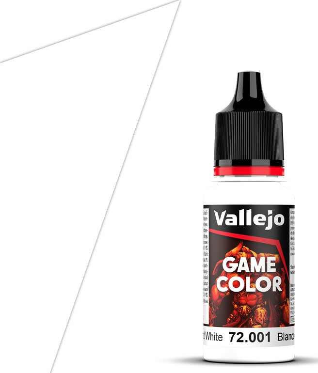 Vallejo 72.001 Game Color Dead White 18ml — White Rose Hobbies