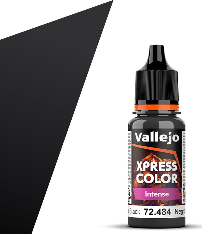 Vallejo 72.484 Express Color Hospitallier Black 18ml — White Rose Hobbies