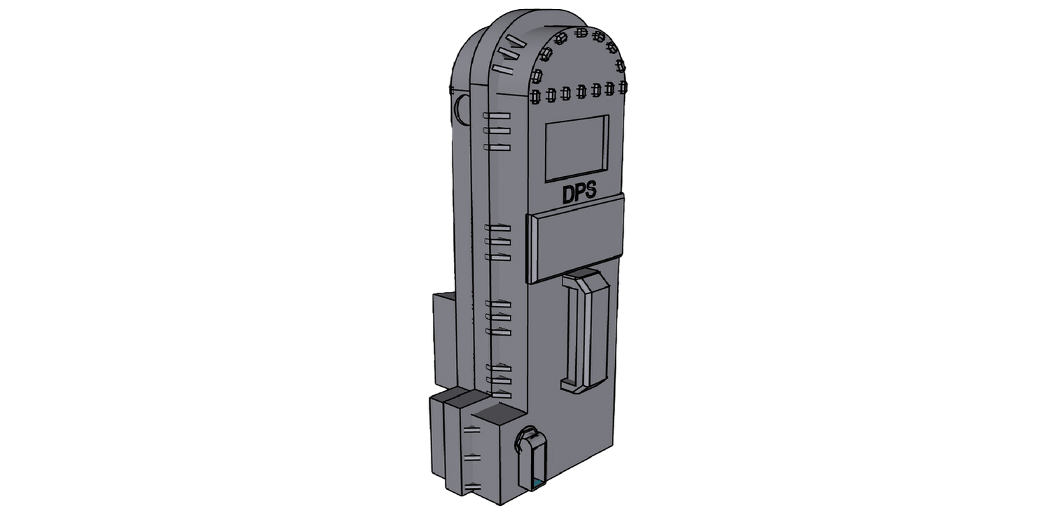 Wallace Locomotive Works SCAL-005 HO Scale Yellow End of Train Device ...