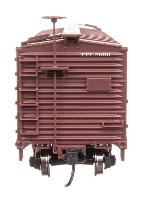 Walthers 910-40179 40' Double Sheathed Wood Boxcar Florida East Coast ...