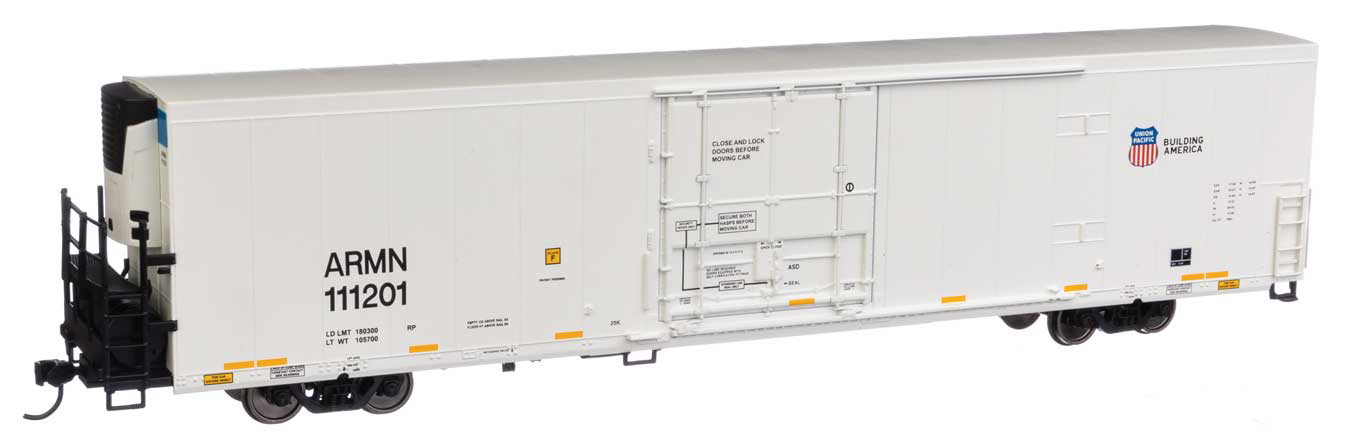 Walthers 910-4107 HO Scale 72' Modern Reefer Union Pacific ARMN 111010 ...