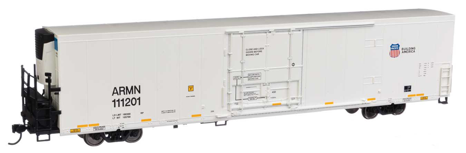 Walthers 910-4112 HO Scale 72' Modern Reefer Union Pacific ARMN 111360 ...