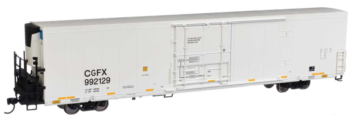 Walthers 910-4121 HO Scale 72' Modern Reefer Cedar Grove Logistics CGF ...