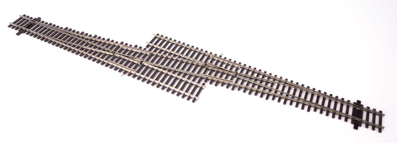 Walthers 948-83075 HO Scale Code 83 #6 Left Hand Single Crossover Turn ...