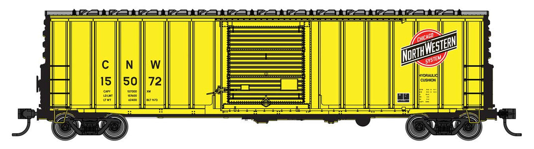 Walthers Mainline 910-46032 HO Scale 50' ACF Exterior Post Boxcar Chic ...