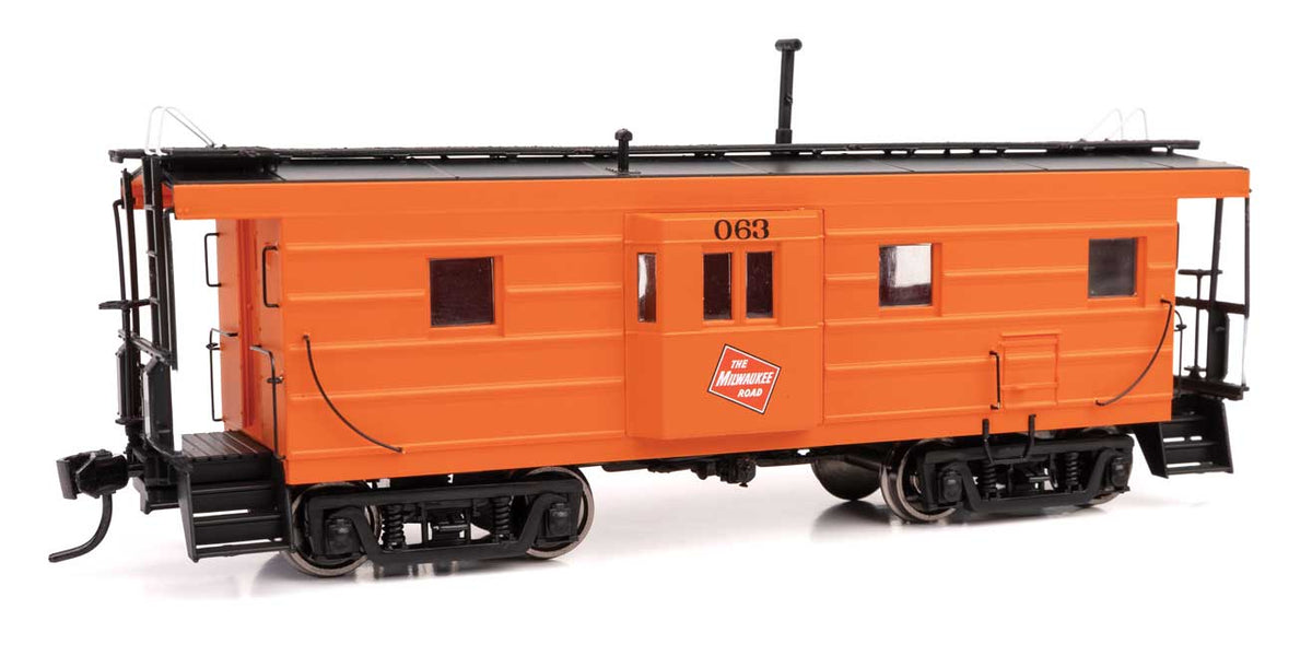 Walthers Proto 920-103657 HO Scale Rib Sided Caboose Milwaukee Road MI ...