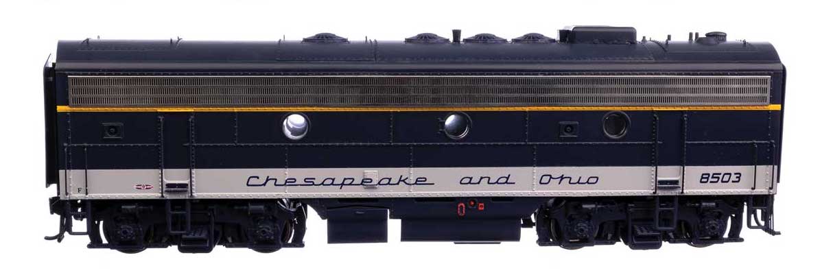 Walthers Proto 920-42547 HO Scale FP7/F7B Chesapeake & Ohio C&O 8009/8 ...