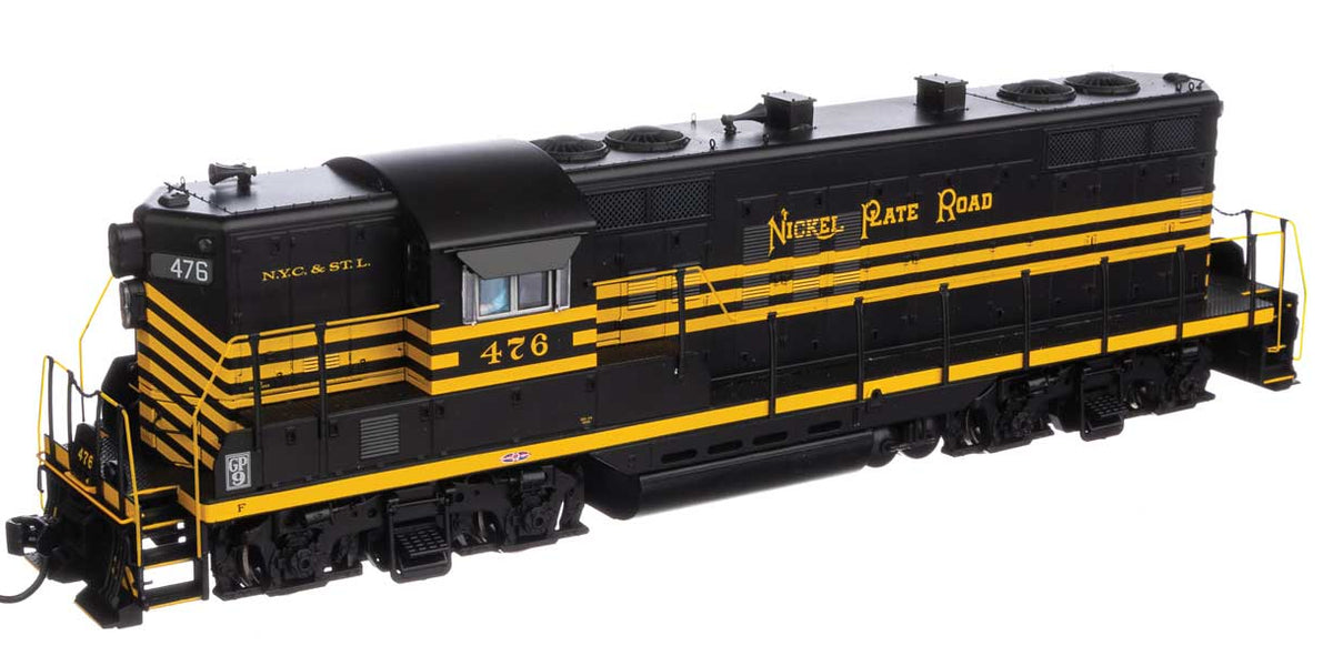Walthers Proto 920-42718 HO Scale EMD GP9 Ph II Nickel Plate Road NKP ...