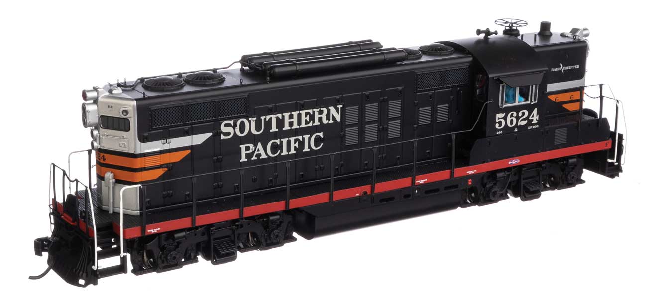 Walthers Proto 920-42720 HO Scale EMD GP9 Ph II Southern Pacific "Blac — White Rose Hobbies