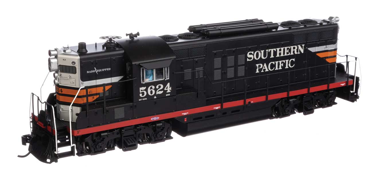 Walthers Proto 920-42720 HO Scale EMD GP9 Ph II Southern Pacific "Blac — White Rose Hobbies
