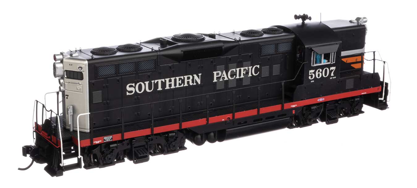 Walthers Proto 920-42721 HO Scale EMD GP9 Ph II Southern Pacific "Blac — White Rose Hobbies
