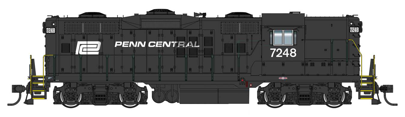 Walthers Proto 920-42732 HO Scale EMD GP9 Penn Central PC 7267 DCC & S — White Rose Hobbies