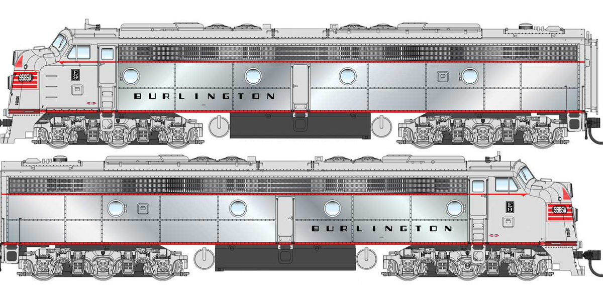 Walthers Proto 920-42914 HO Scale EMD E9A-A Diesel Burlington CB&Q 998 — White Rose Hobbies