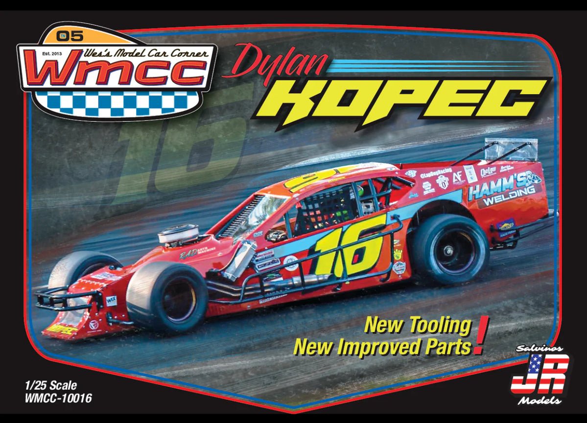 Wes's Model Car Corner 10016 1/25 Dylan Kopec #16 Asphalt Modified Kit ...