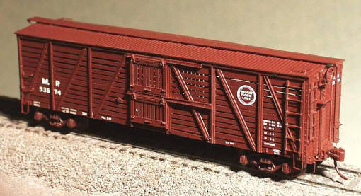 Westerfield Models 8854 HO Scale MoPac 53500 Series Double Deck Stock ...