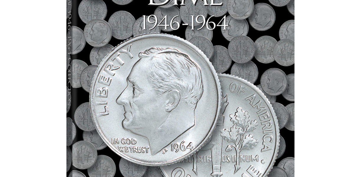 Whitman Publishing HRS2684 H.E. Harris: 1946-1964 Roosevelt Dimes Coin ...