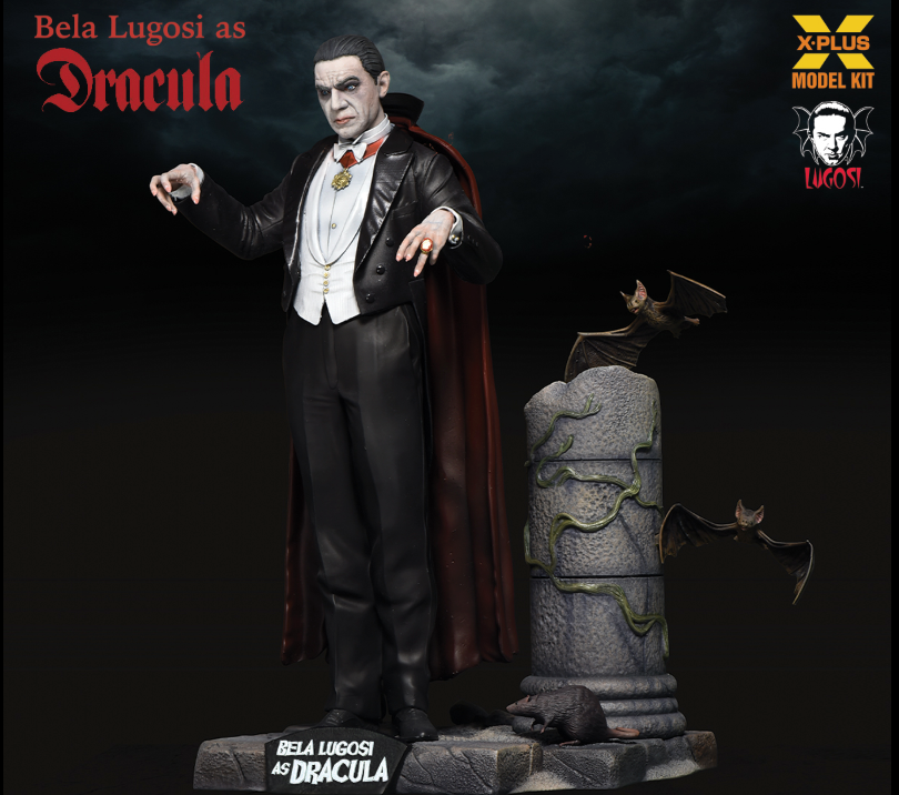 X-Plus Models 200214 1/8 Dracula 1931 Figure Kit — White Rose Hobbies