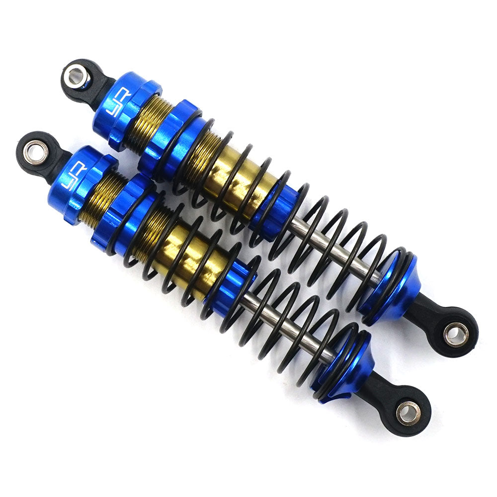 Yeah Racing TRSL-016BU Blue 90mm Aluminum TR-XB Big Bore Shocks 1 Pair ...