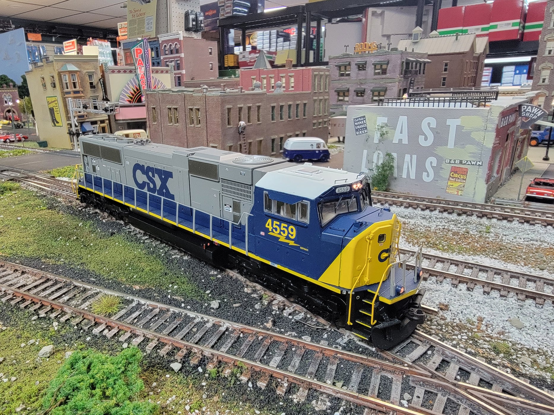 Athearn Genesis HO Scale EMD SD70MAC CSX 4559 - Custom Numbered — White Rose Hobbies