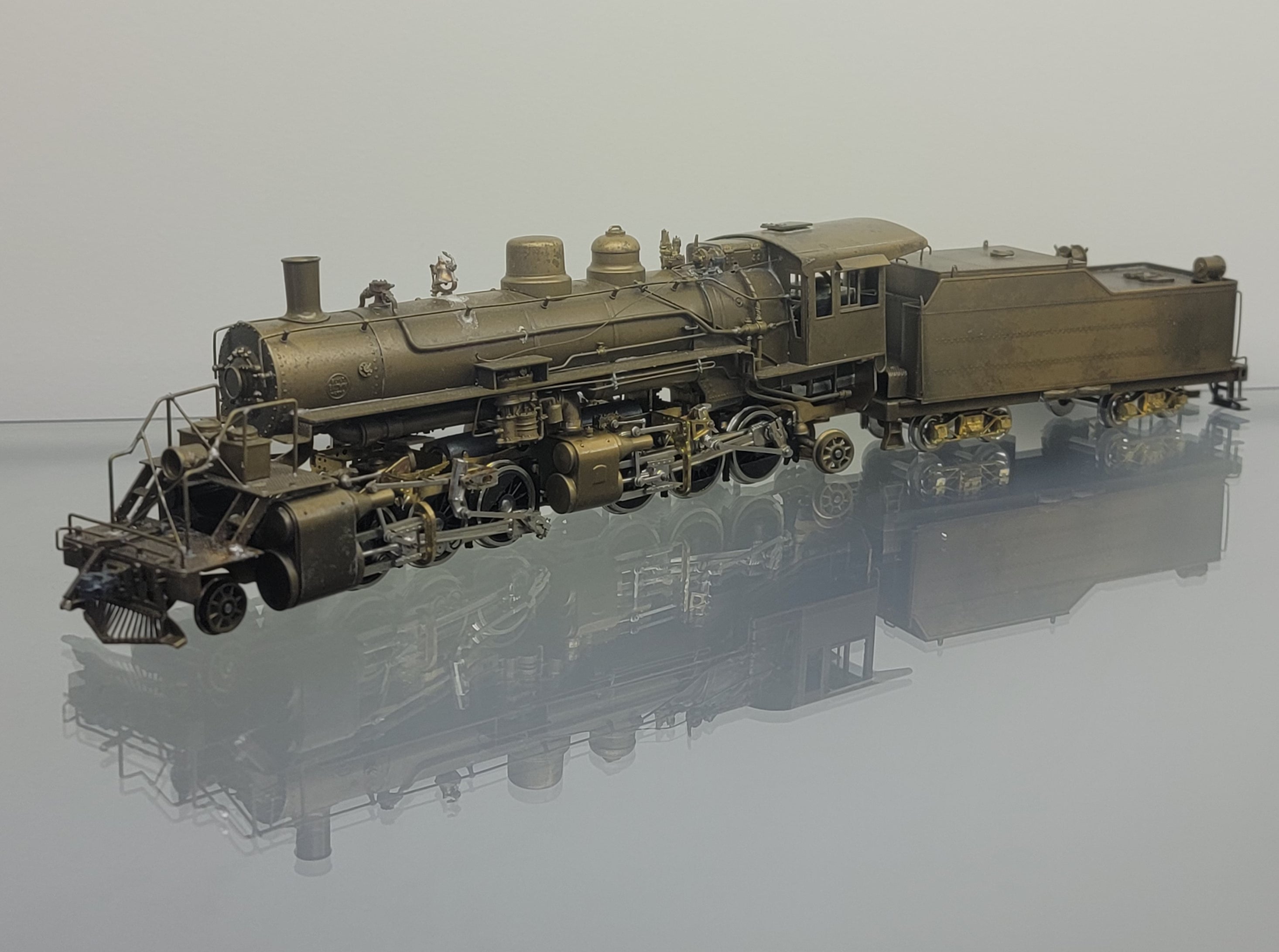 PFM United HO Scale Sierra RR2-6-6-2 Mallet Steam Locomotive - Un-pain ...
