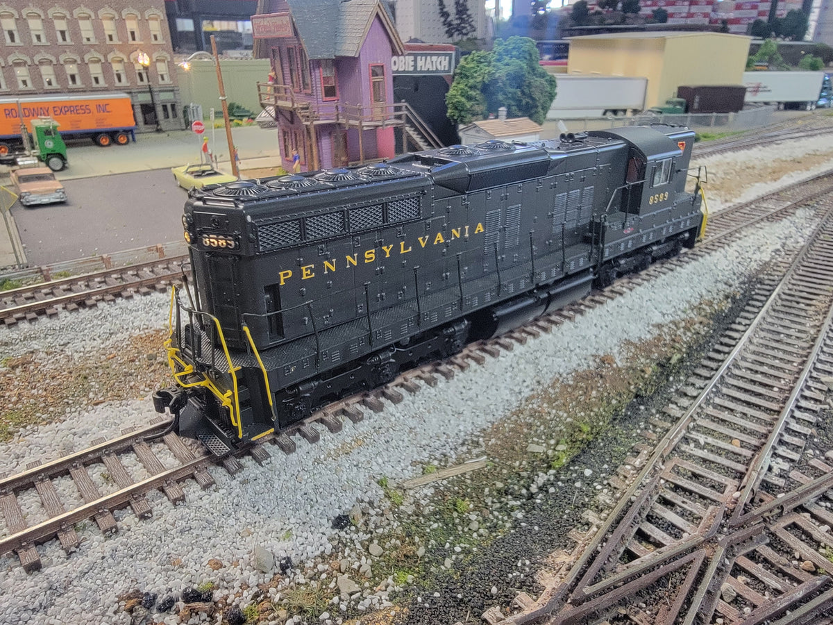 BLI Blue Line 5072 HO Scale EMD SD7 Pennsylvania PRR 8589 with DCC Sou ...