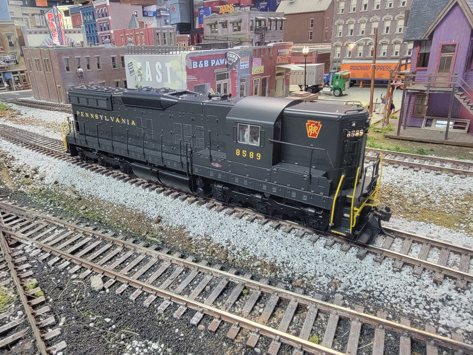 BLI Blue Line 5072 HO Scale EMD SD7 Pennsylvania PRR 8589 with DCC Sou ...