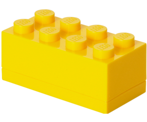 4012 LEGO® Yellow Mini Box 8 — White Rose Hobbies